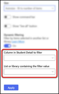 Connect Lists or Libraries Via Dynamic Filtering SharePoint