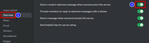 Add a Welcome & Goodbye Message on Your Discord Server