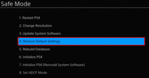How to Get PS4 Out of Safe Mode [Fix Stuck & Loop Issue]