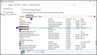 Fix Gigabyte RGB Fusion Not Working [Updated Methods]