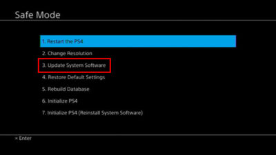 How to Get PS4 Out of Safe Mode [Fix Stuck & Loop Issue]