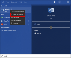 Fix: There is Insufficient Memory or Disk Space in Word